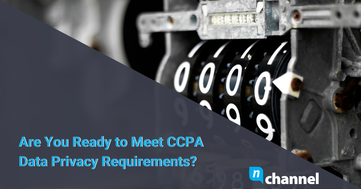 Are You Ready to Meet CCPA Data Privacy Requirements? | nChannel Blog